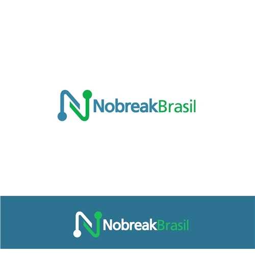 Nobreak Brasil | Criação de Logo Para Metal & Energia