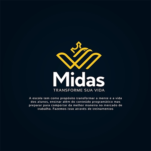 MIDAS | Criação de Logo Para Educação & Cursos