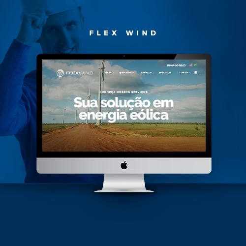 Flex Wind | Criação de Layout Web-Design Para Outros