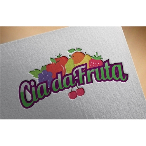 Cia da Fruta | Criação de Logo Para Alimentos & Bebidas