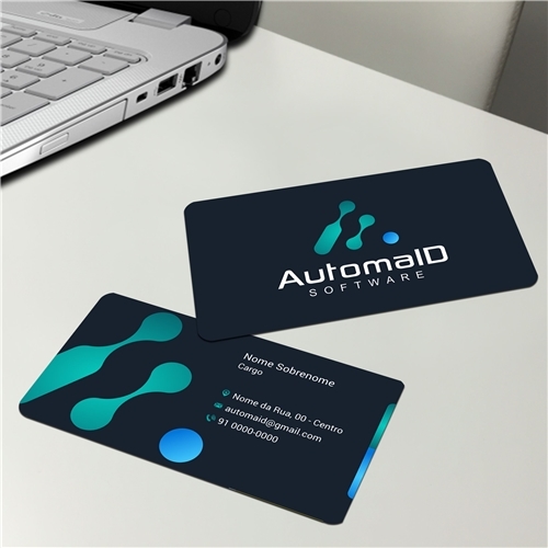 AutomaID/Software | Criação de Logo e Cartao de Visita Para Computa...