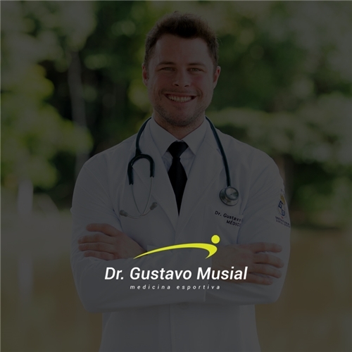 Dr Gustavo Musial | Criação de Logo Para Saúde & Nutrição