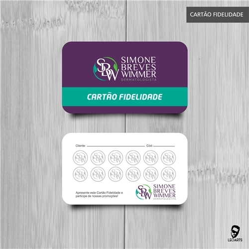 Dra. Simone Breves Wimmer | Criação de Papelaria (6 itens) Para Beleza