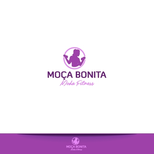 MoÇa Bonita Moda Fitness Criação De Logo Para Roupas Jóias And Ace