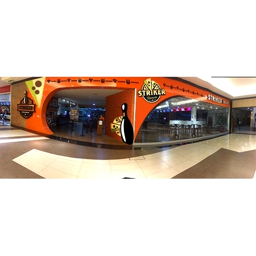 Striker Pizzaria | Criação de Fachada Para Alimentos & Bebidas