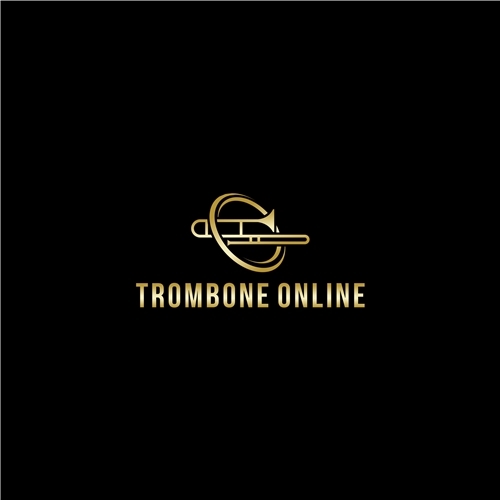 Trombone Online | Criação de Logo Para Música