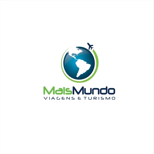 MAIS MUNDO Viagens e Turismo | Criação de Logo Para Viagens & Lazer