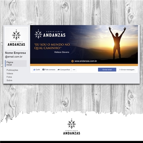 Cervejaria Andanzas | Criação de Capa para Facebook Para Alimentos ...