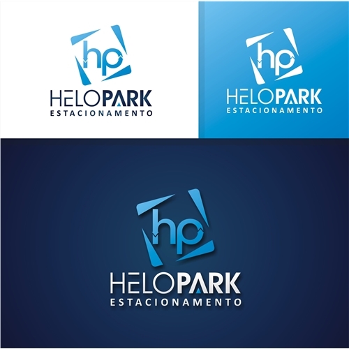 HELO PARK ESTACIONAMENTO | Criação de Logo Para Automotivo
