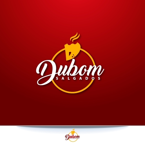 Dubom Salgados | Criação de Logo Para Alimentos & Bebidas