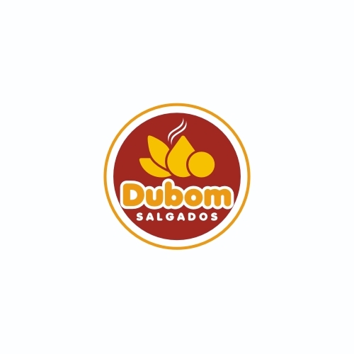 Dubom Salgados | Criação de Logo Para Alimentos & Bebidas