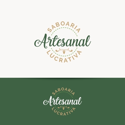 Saboaria Artesanal Lucrativa | Criação de Logo Para Outros