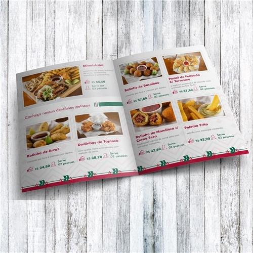 cafe do brasil | Criação de Folder Para Alimentos & Bebidas