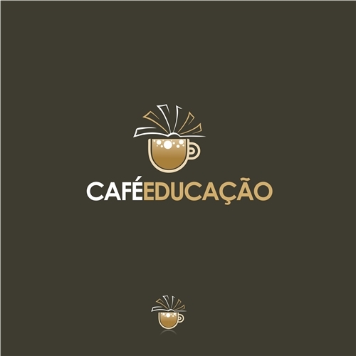 Café Educação | Criação de Logo Para Educação & Cursos