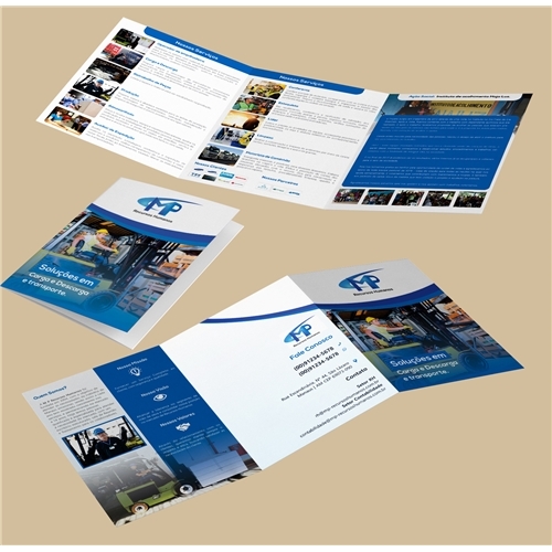 M P Recursos Humanos | Criação de Folder (até 8 paginas) Para Con...