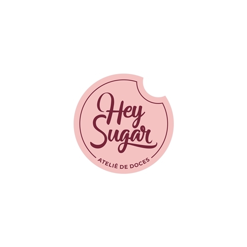 HEY SUGAR | Criação de Logo Para Alimentos & Bebidas