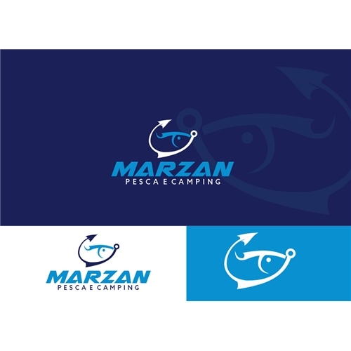 Marzan Pesca e Camping | Criação de Logo Para Outros