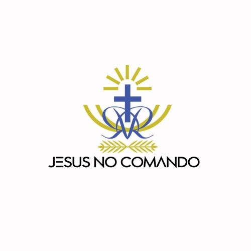 JESUS NO COMANDO | Criação de Logo Para Religião & Espiritualidade