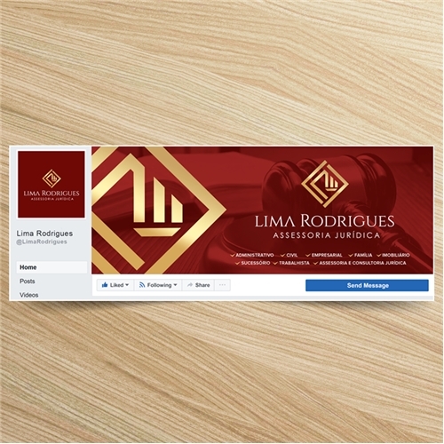 Lima Rodrigues consultoria juridica | Criação de Capa para Facebook...