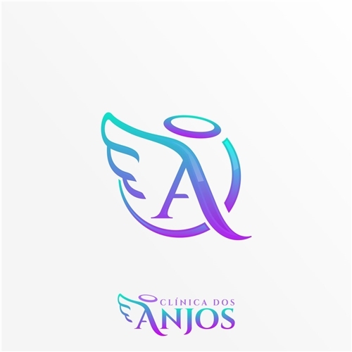 CLINICA DOS ANJOS | Criação de Logo Para Saúde & Nutrição
