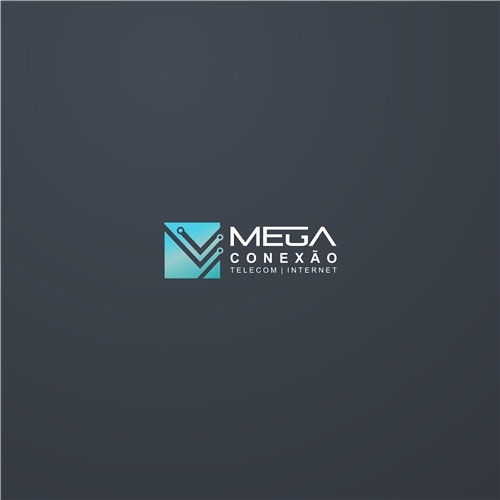 Mega Conexão Telecom / Internet | Criação de Logo e Papelaria (6 it...