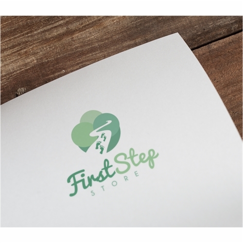 First Step Store | Criação de Logo Para Outros
