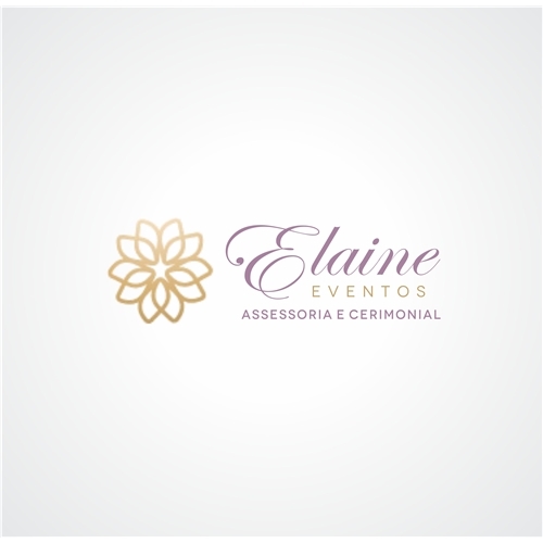 Elaine Eventos | Criação de Logo Para Planejamento de Eventos