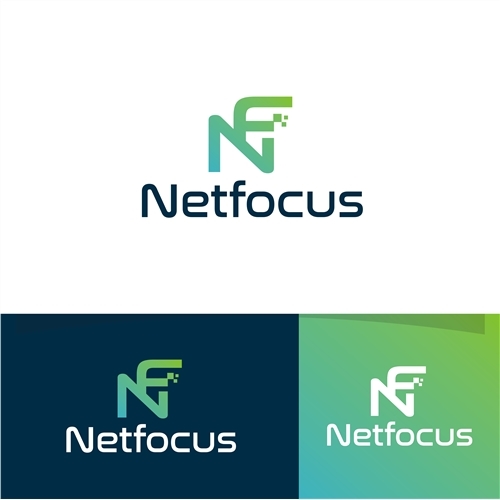 Netfocus | Criação de Logo Para Tecnologia & Ciencias
