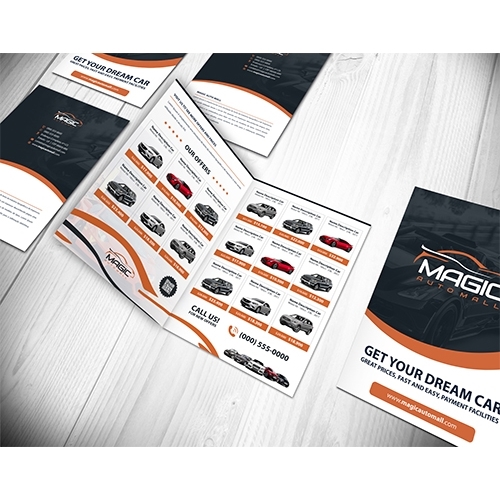 Magic Auto Mall | Criação de Folder Para Automotivo