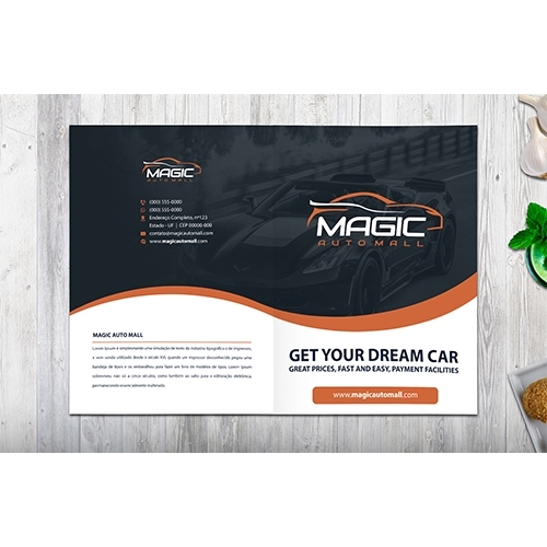 Magic Auto Mall | Criação de Folder Para Automotivo