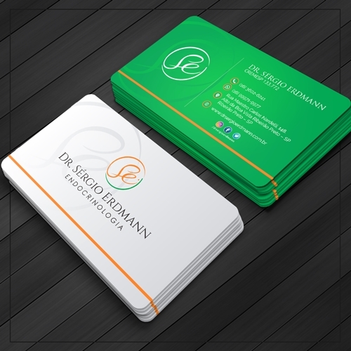 Dr. Sérgio Erdmann | Criação de Papelaria (6 itens) Para Saúde & Nu...