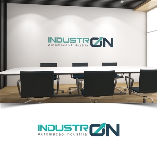 IndustrOn | Criação de Logo Para Tecnologia & Ciencias