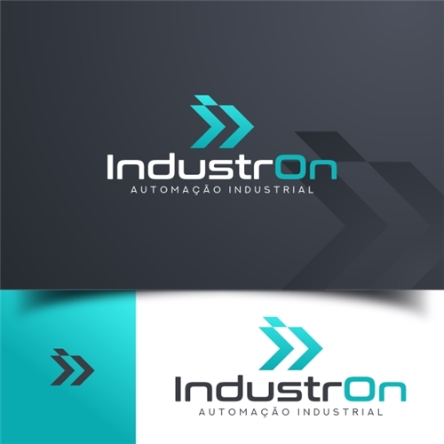 IndustrOn | Criação de Logo Para Tecnologia & Ciencias