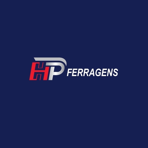 HP FERRAGENS | Criação de Logo e Papelaria (6 itens) Para Construçã...