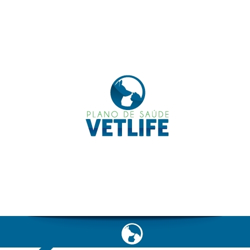 PLANO DE SAÚDE VETLIFE | Criação de Logo Para Animais