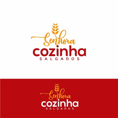 SENHORA COZINHA SALGADOS | Criação de Logo Para Alimentos & Bebidas
