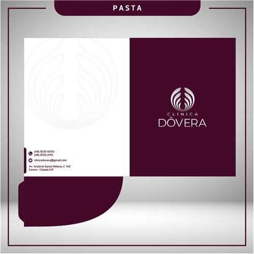 CLÍNICA DÔVERA | Criação de Logo e Papelaria (6 itens) Para Saúde ...