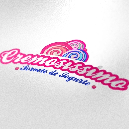 Cremosíssimo - Sorvete de Iogurte | Criação de Logo Para Alimentos ...