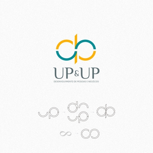 UP&UP - Desenvolvimento de pessoas e negócios. | Criação de Logo Pa...