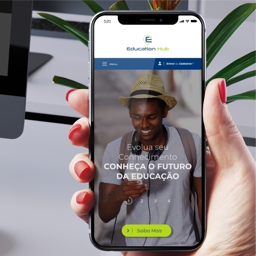 Education-Hub | Criação de Layout Web-Design Para Educação & Cursos
