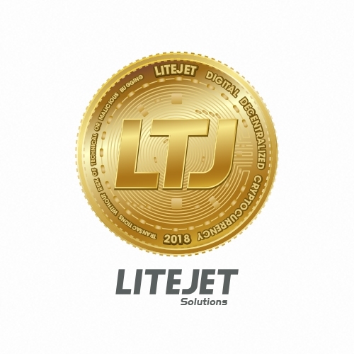 LiteJet | Criação de Logo Para Tecnologia & Ciencias