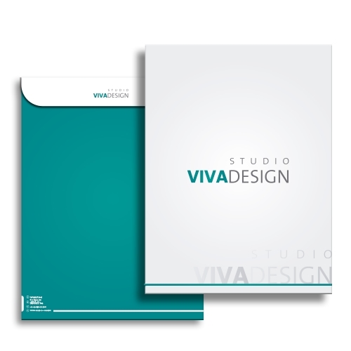 Studio Vivadesign por Flavia Portela | Criação de Papelaria Profiss...