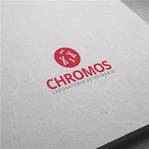 laboratório veterinário Chromos | Criação de Logo Para Tecnologia