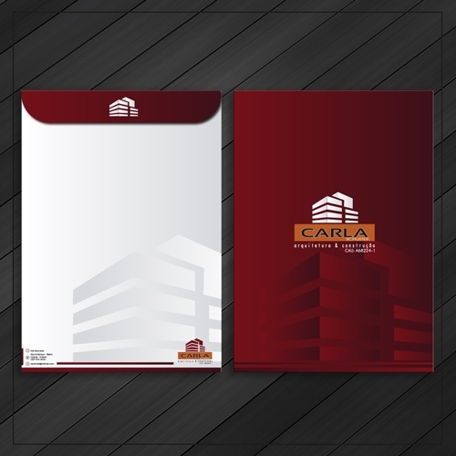 CARLA SCHUSTER | Criação de Papelaria Profissional Para Construção ...