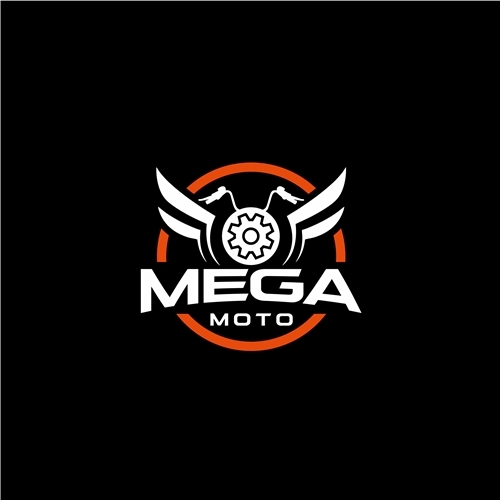 MegaMoto | Criação de Logo Para Automotivo