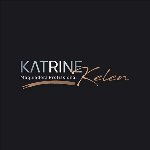 Katrine Kelen | Criação de Logo e Cartao de Visita Para Beleza