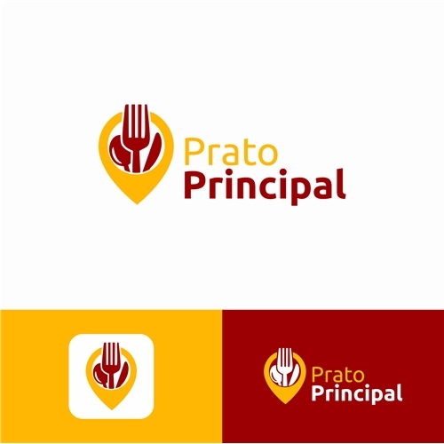 Prato Principal | Criação de Logo Para Alimentos & Bebidas