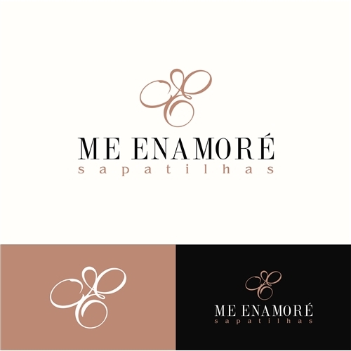 Me enamoré sapatilhas | Criação de Logo Para Outros