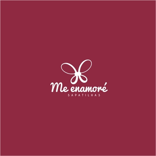 Me enamoré sapatilhas | Criação de Logo Para Outros