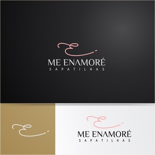 Me enamoré sapatilhas | Criação de Logo Para Outros